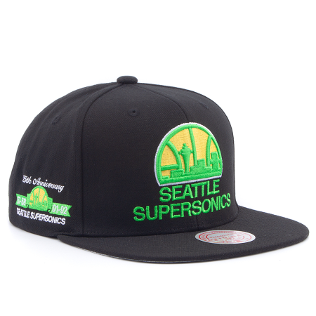 Бейсболка Mitchell & Ness Nba Seattle Supersonics Neon Tropical ...