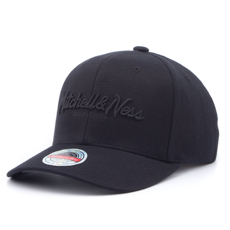 Бейсболка Mitchell & Ness M&N Branded Pinscript Classic (black/black) - купить в интернет ...